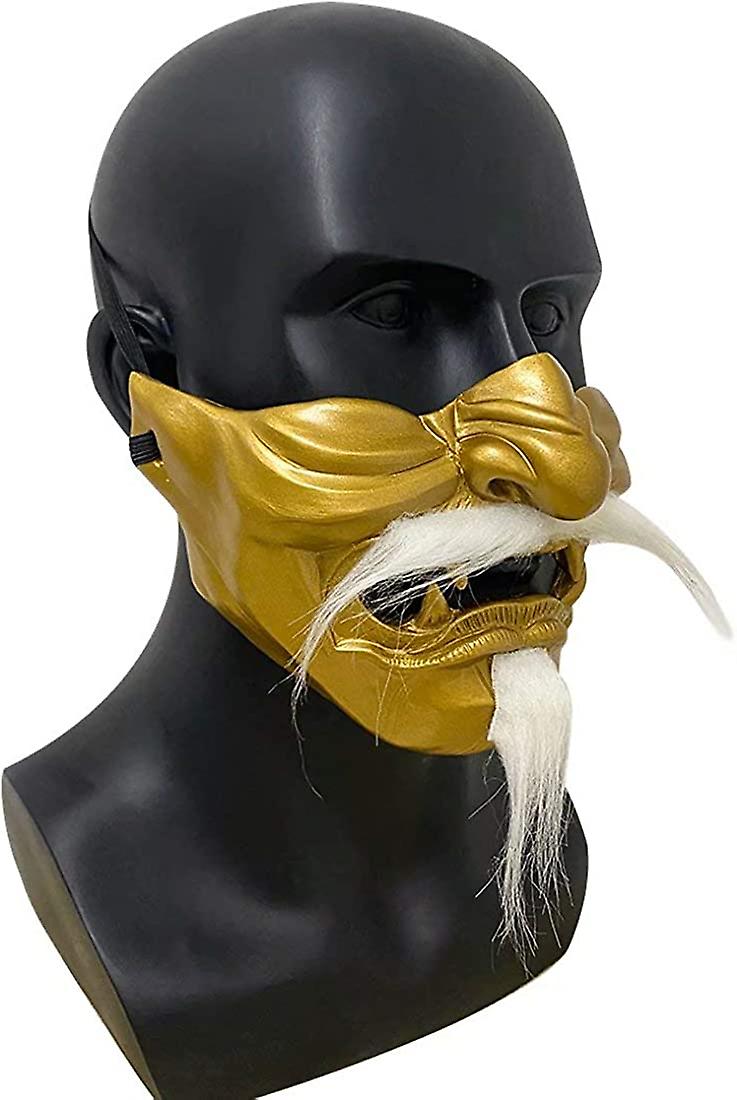 Ghost Of Tsushima Mask Jin Sakai Gosaku Samurai Knight Legion Resin ...