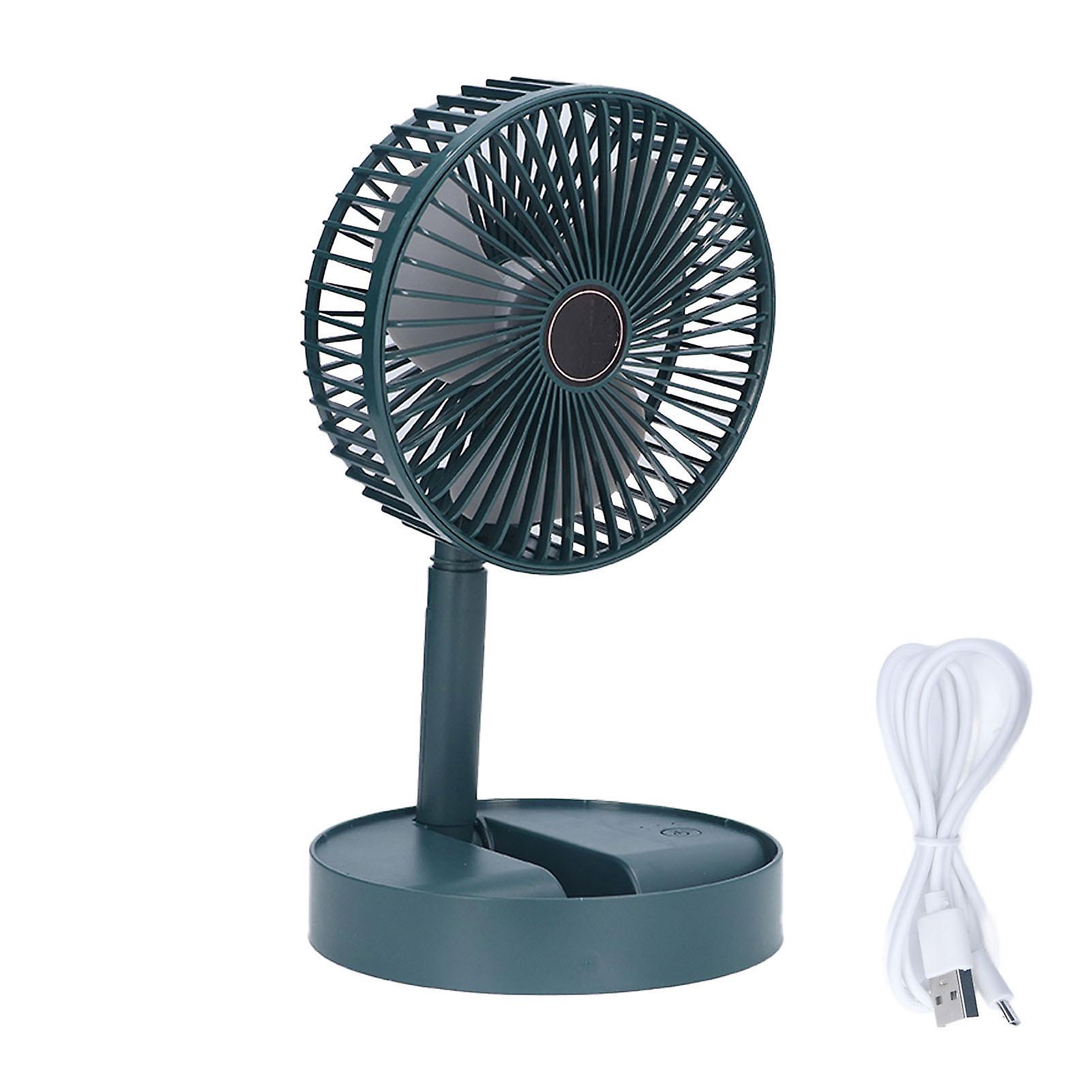 Retractable Folding Table Fan Usb Charging Three Levels Adjustable ...