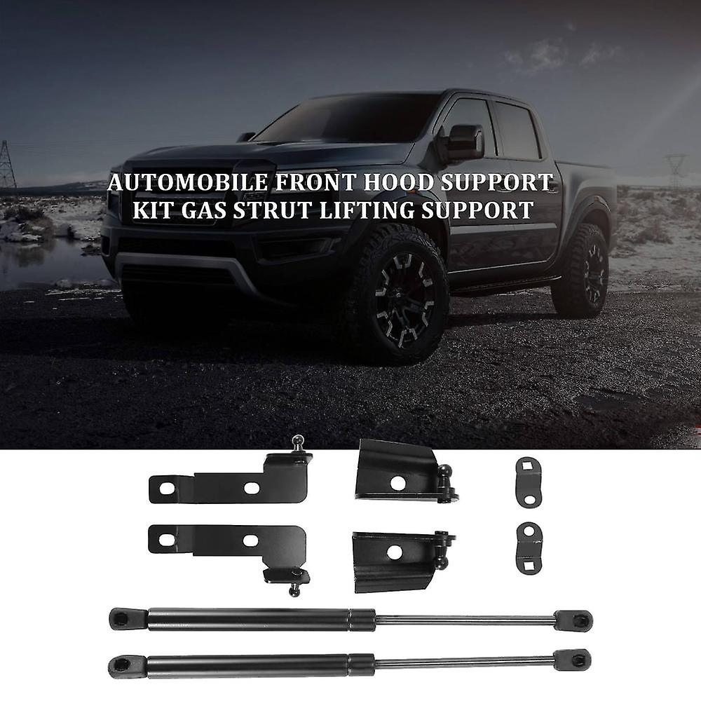 Car Front Bonnet Hood Cover Support Kit Gas Struts Lift Support For ...