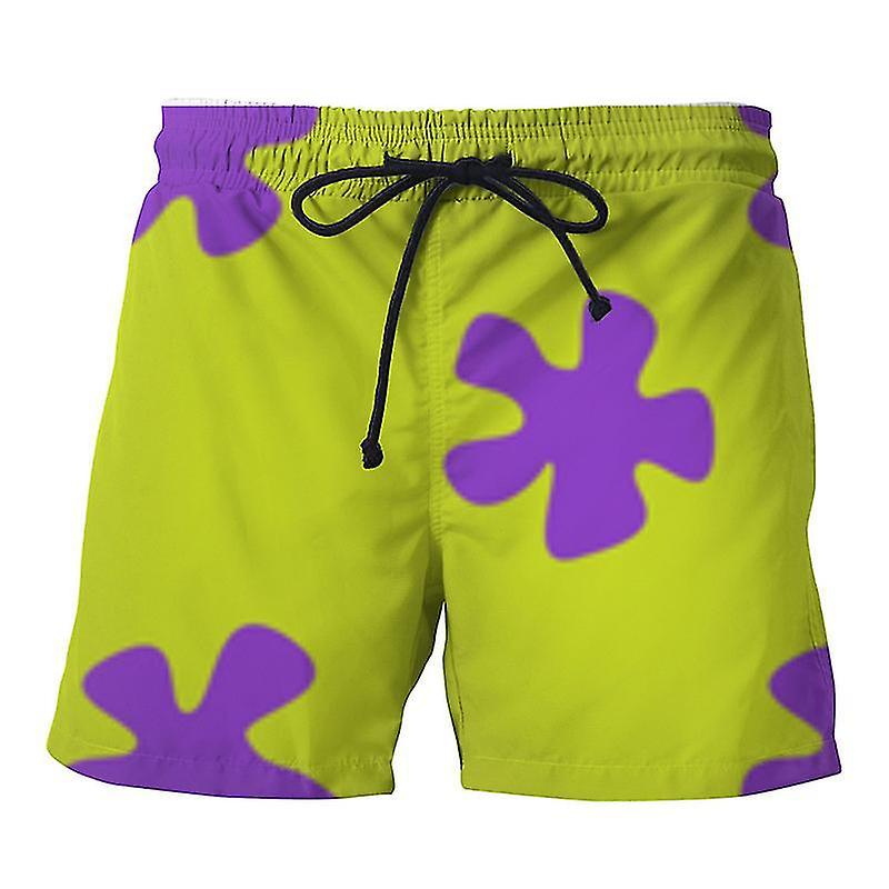Summer Men Casual Shorts 3d Printed Patrick Star Trousers For Women/men ...