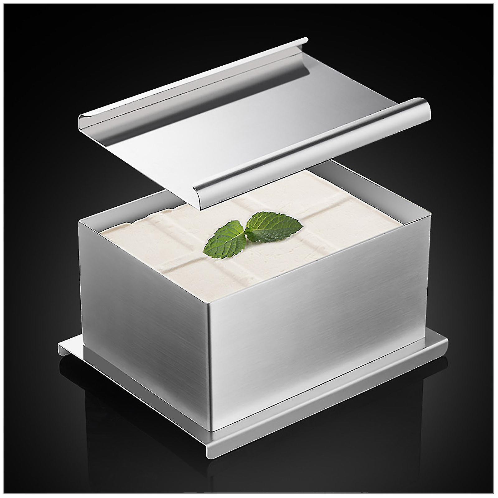 Tofu Press Box Making Maker Cheese Metal Mould Moldes Kit Curd Box ...