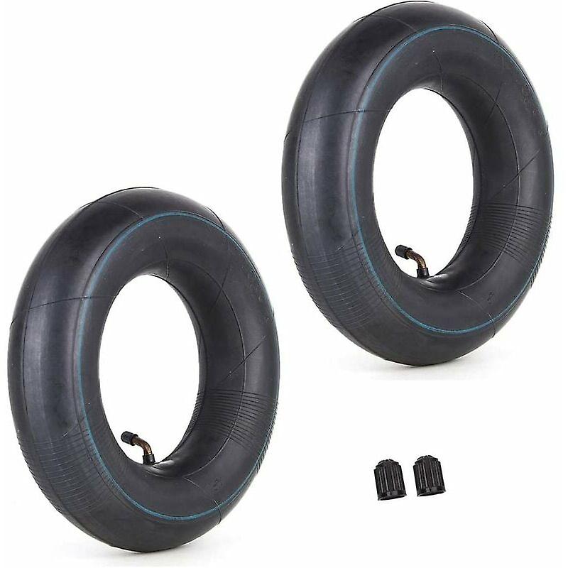 Set of 2 inner tubes with dimensions 4.00/3.50-6, equipped with TR87 ...
