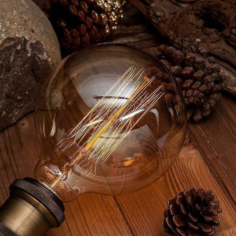 Set of G125 King Size Globe Vintage Edison, 40W E27 old fashioned ...