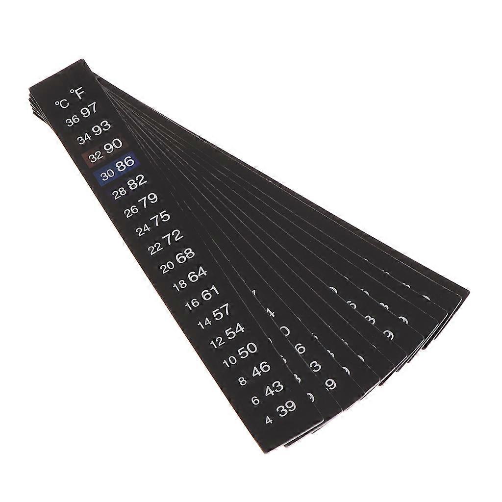Thermometer Strips Aquarium Adhesive Strip for Fish Tank Wine Jar 64 ...