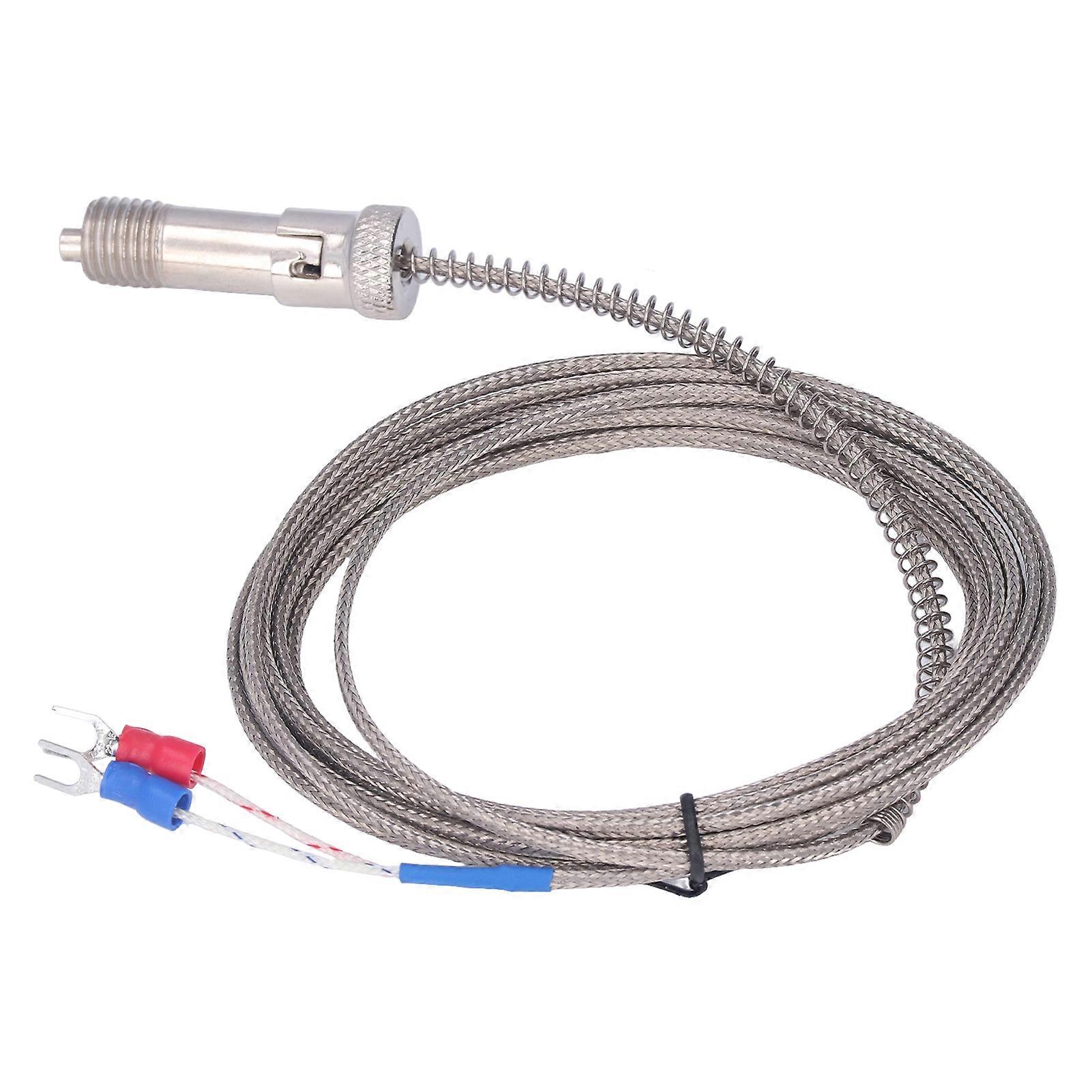 K Type Thermocouple Stainless Steel Snap Fit Spring Thermocouples for ...