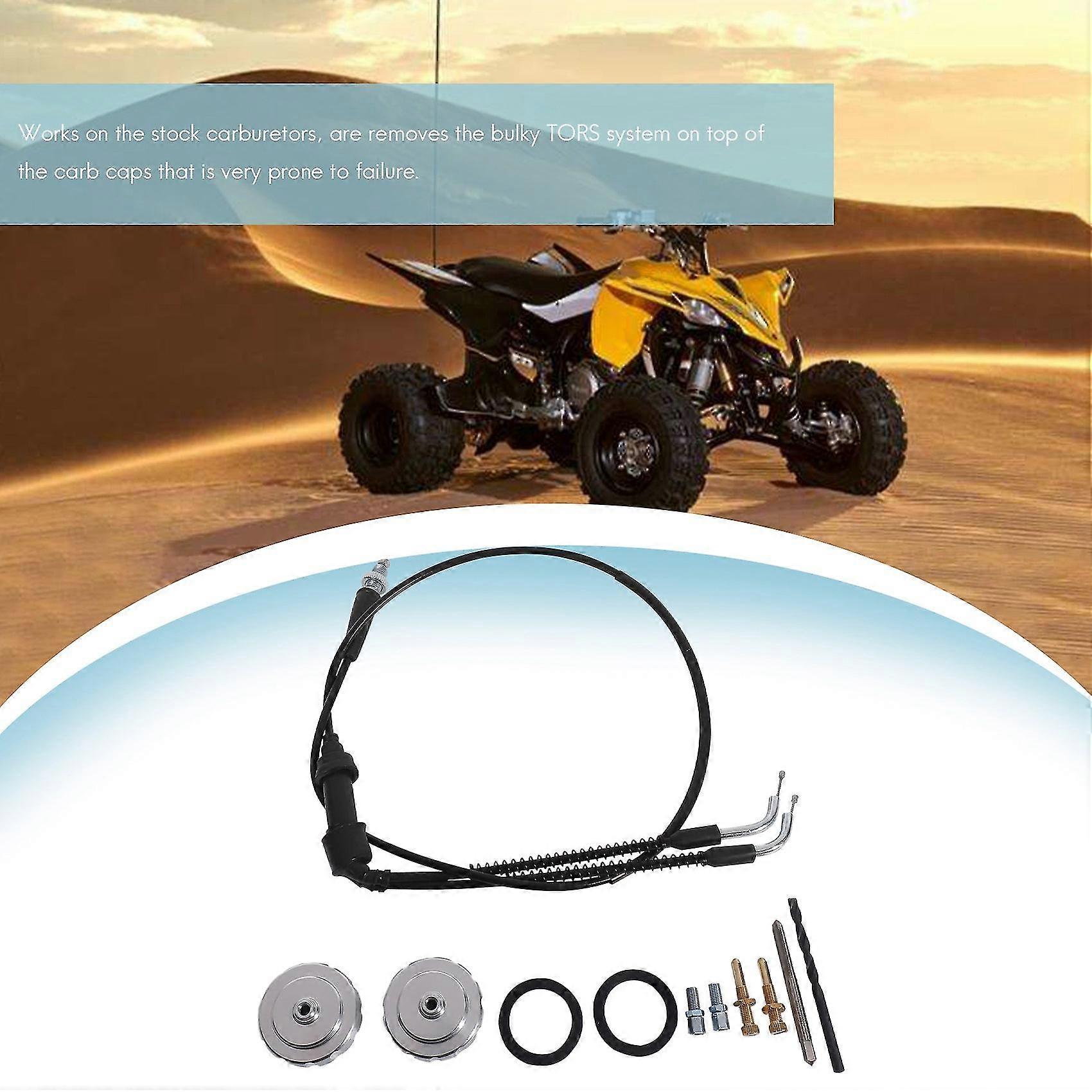 Tors Delete Removal Eliminator Kit for Banshee Throttle Cable Caps Idle ...