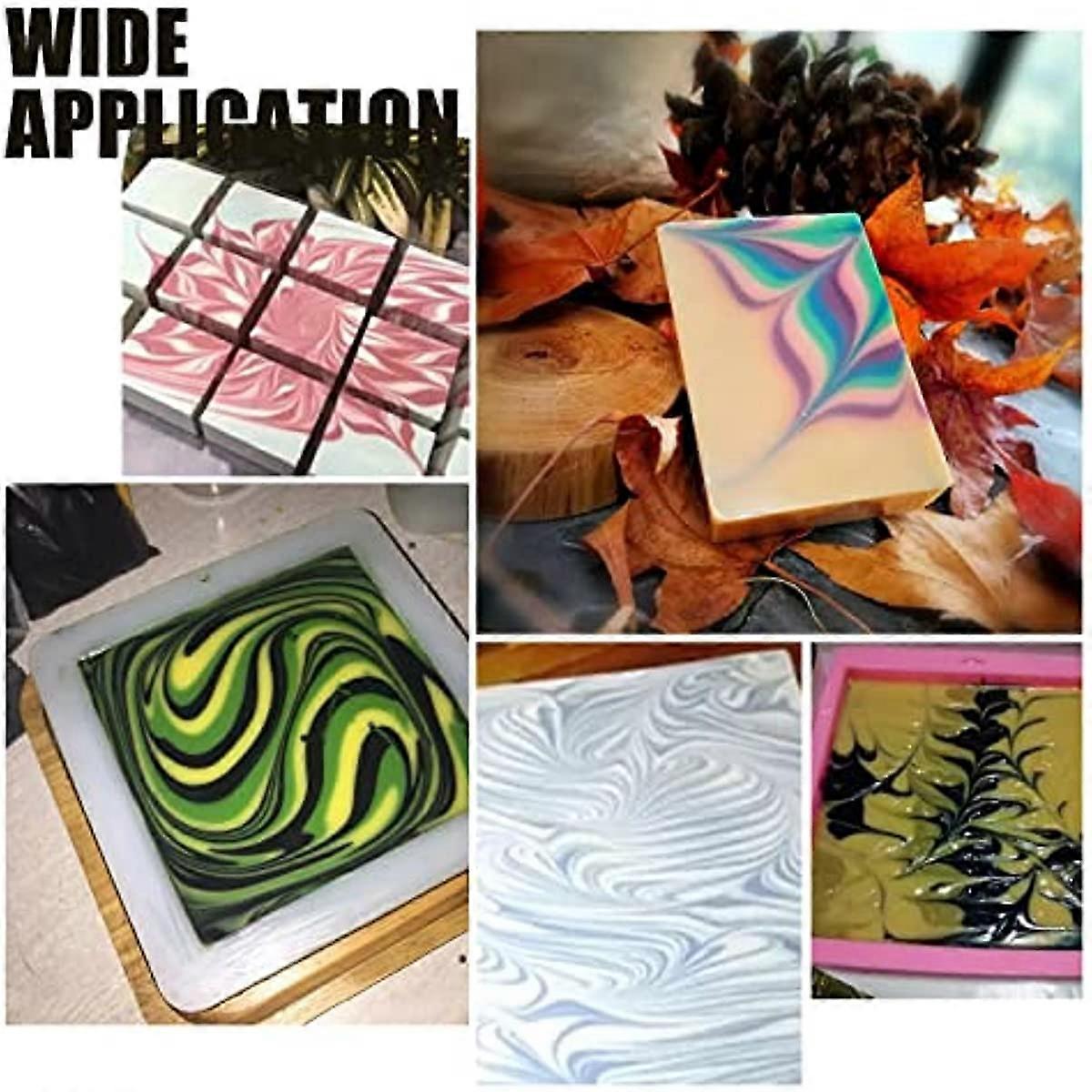 Large Square Mold 3000ml Cube Silicone Mold Swirling Making Tool Resin ...