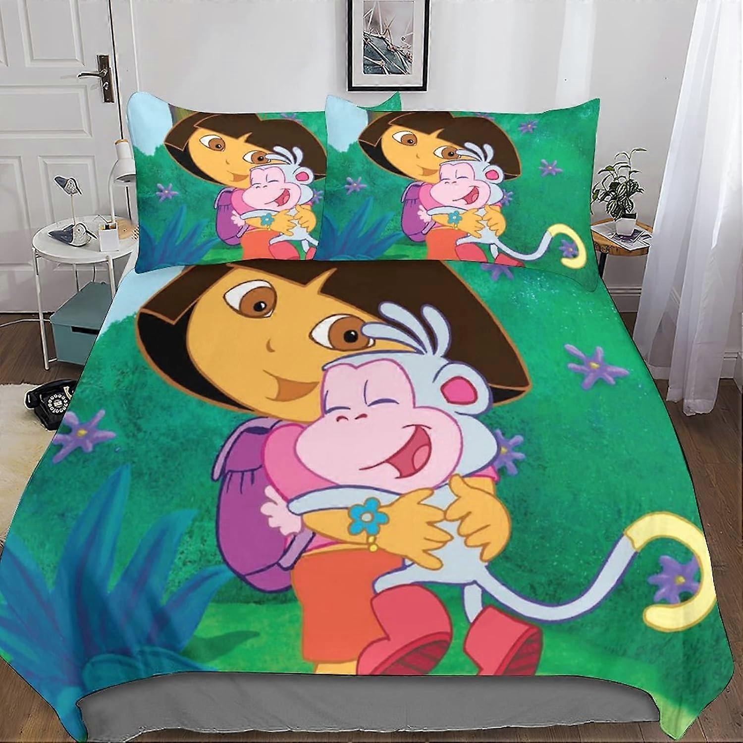 Dora The Explorer Bedding Set Dora The Explorer Duvet Cover and Duvet ...