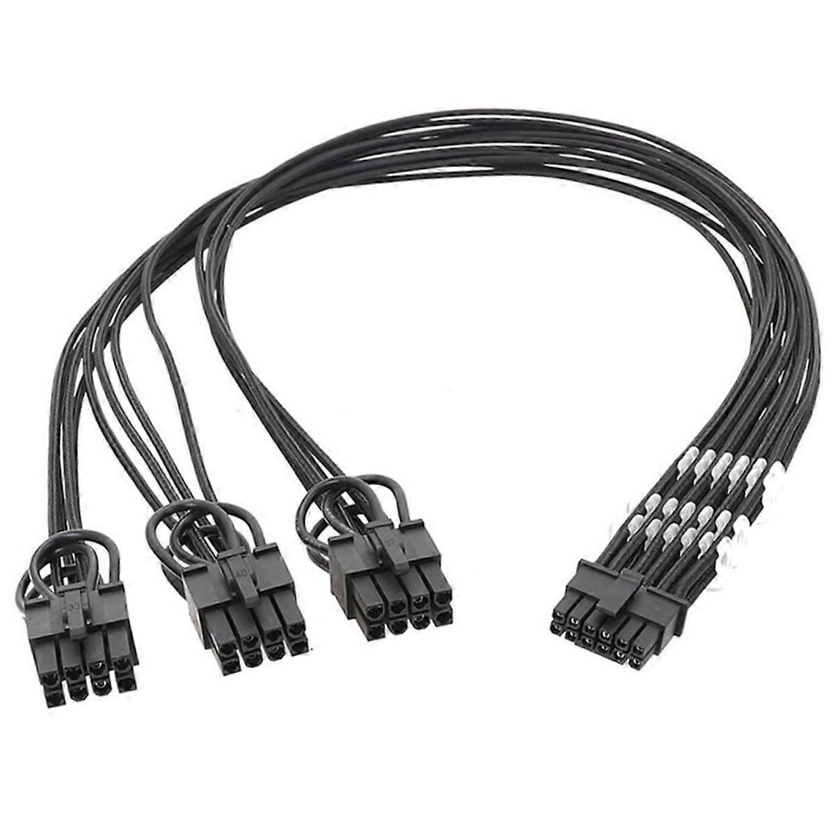 PCIE 3x8Pin to 12+4PIN Power Supply Cable PCIE 12+4Pin PSU Modular ...
