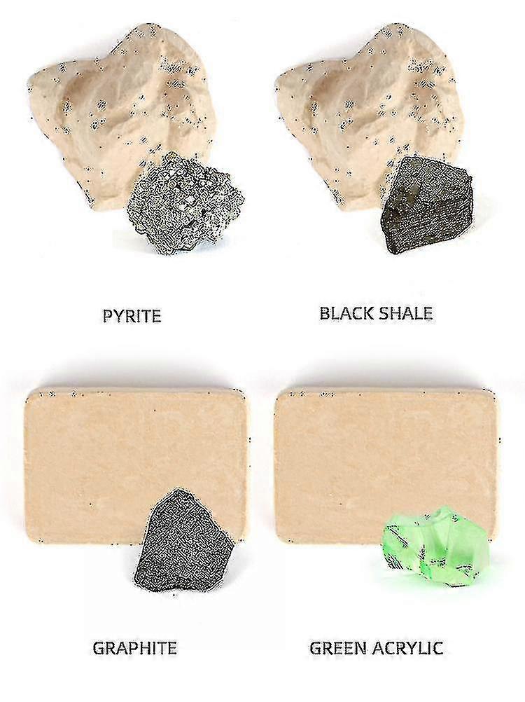 Dig Kit Minerals Collection Rock Mineral Gem Kit For Kids Excavate Real ...