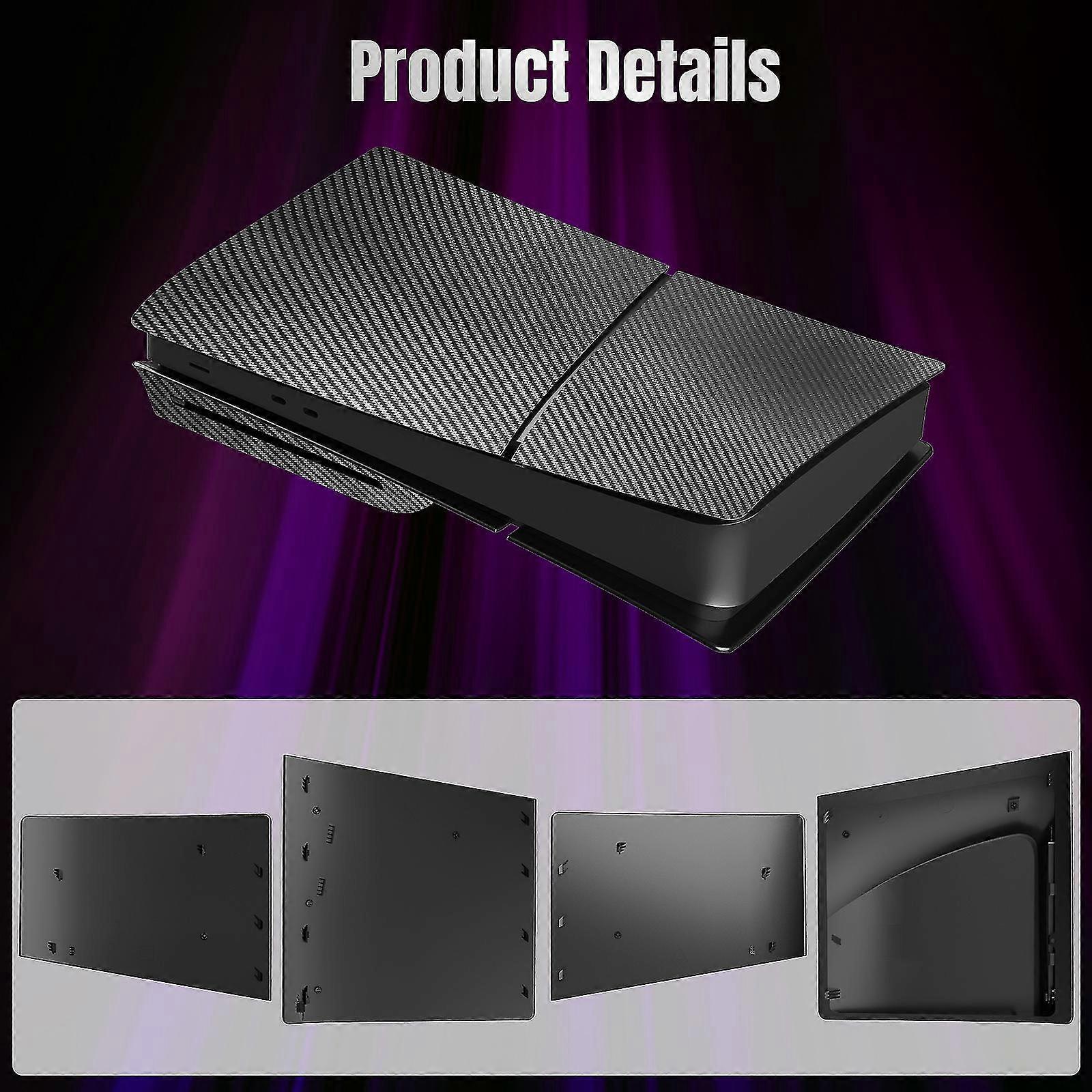 Ps5 Slim Cover Ps5 Slim Plates, Carbon Fiber Ps5 Slim Faceplate ...