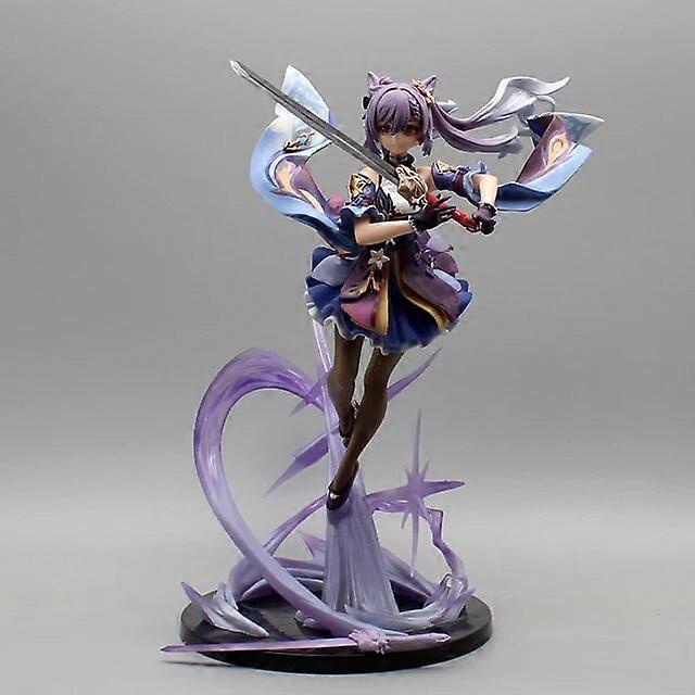 25cm Genshin Impact Keqing Figures Anime Figure Action Figurine Pvc ...