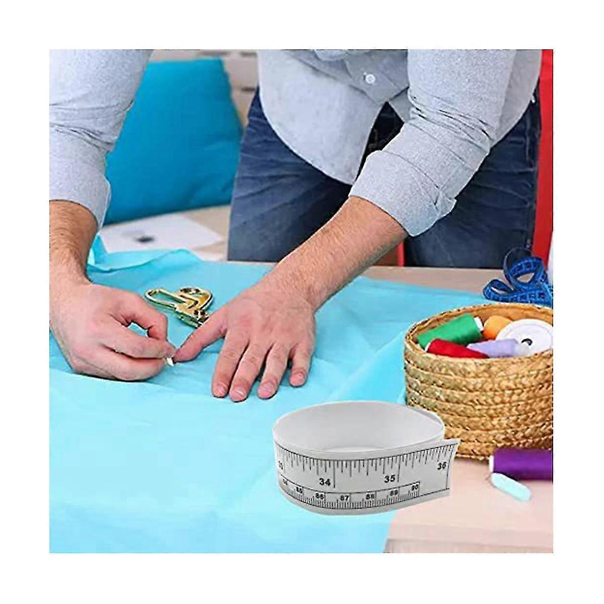 6pcs Adhesive Tape Measure 90cm - Measuring Car Desktop Table Ruler ...