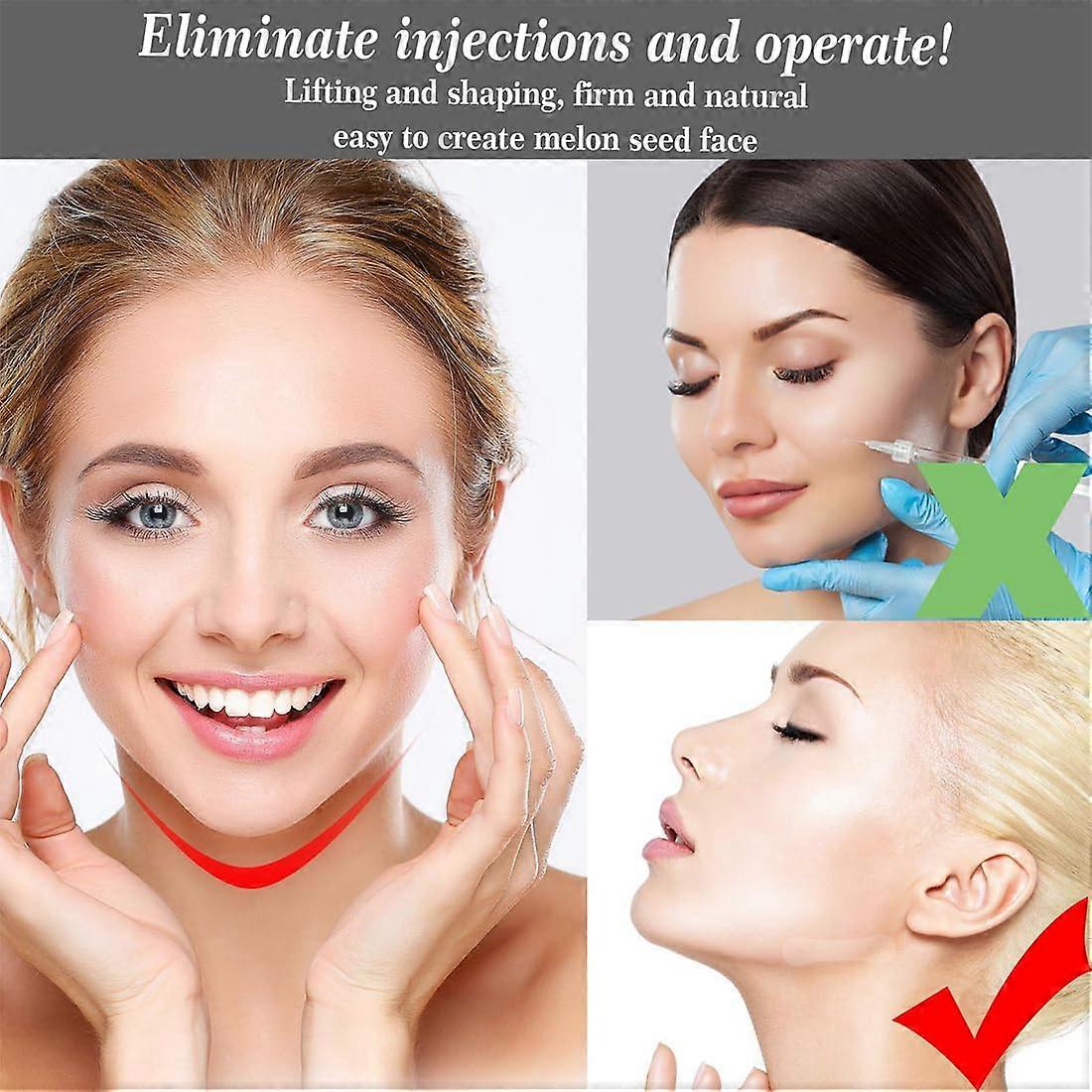 Face Lifting Tape Invisible, 100 Pieces Face Lift Tape Invisible, Face ...