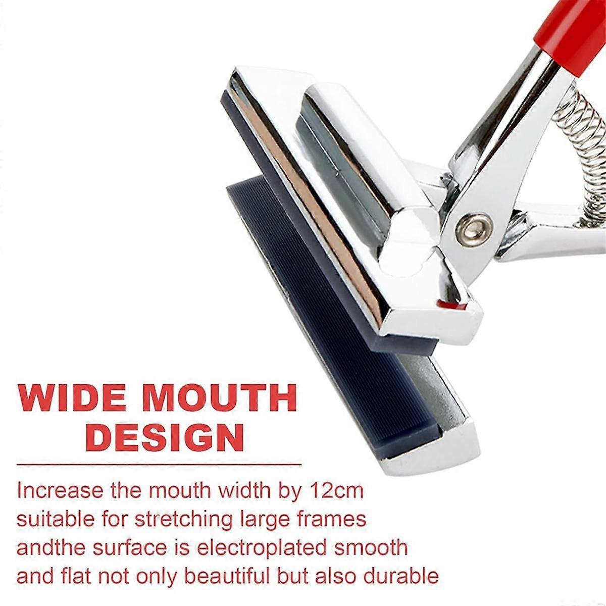 4 Pack Canvas Stretcher Pliers with Staple Remover, Canvas Stretching ...