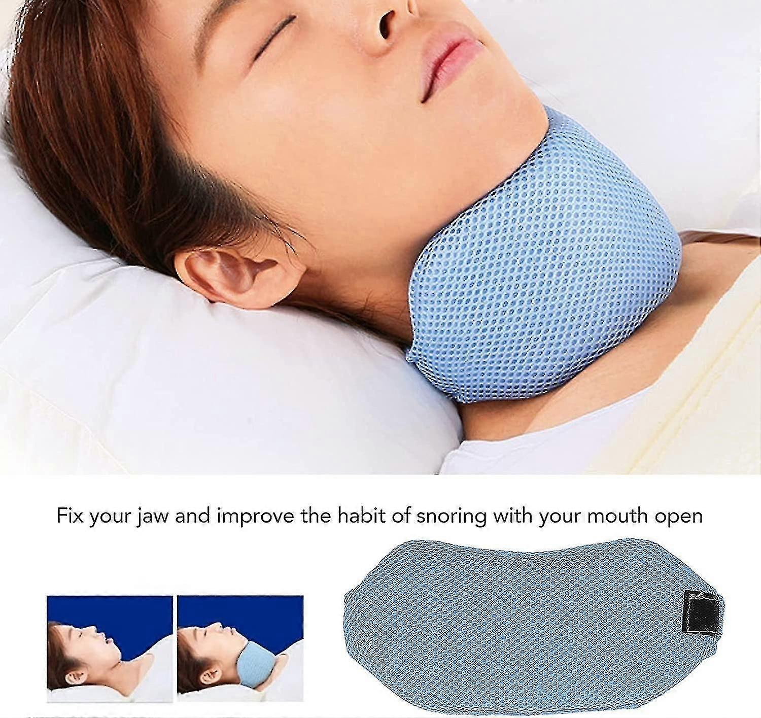 Adjustable Anti Snore Chin Strap, Neck Collar Against Snoring, Stop ...