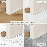 Wooden sticky floor door stop, understated and elegant design, set of 4 ...