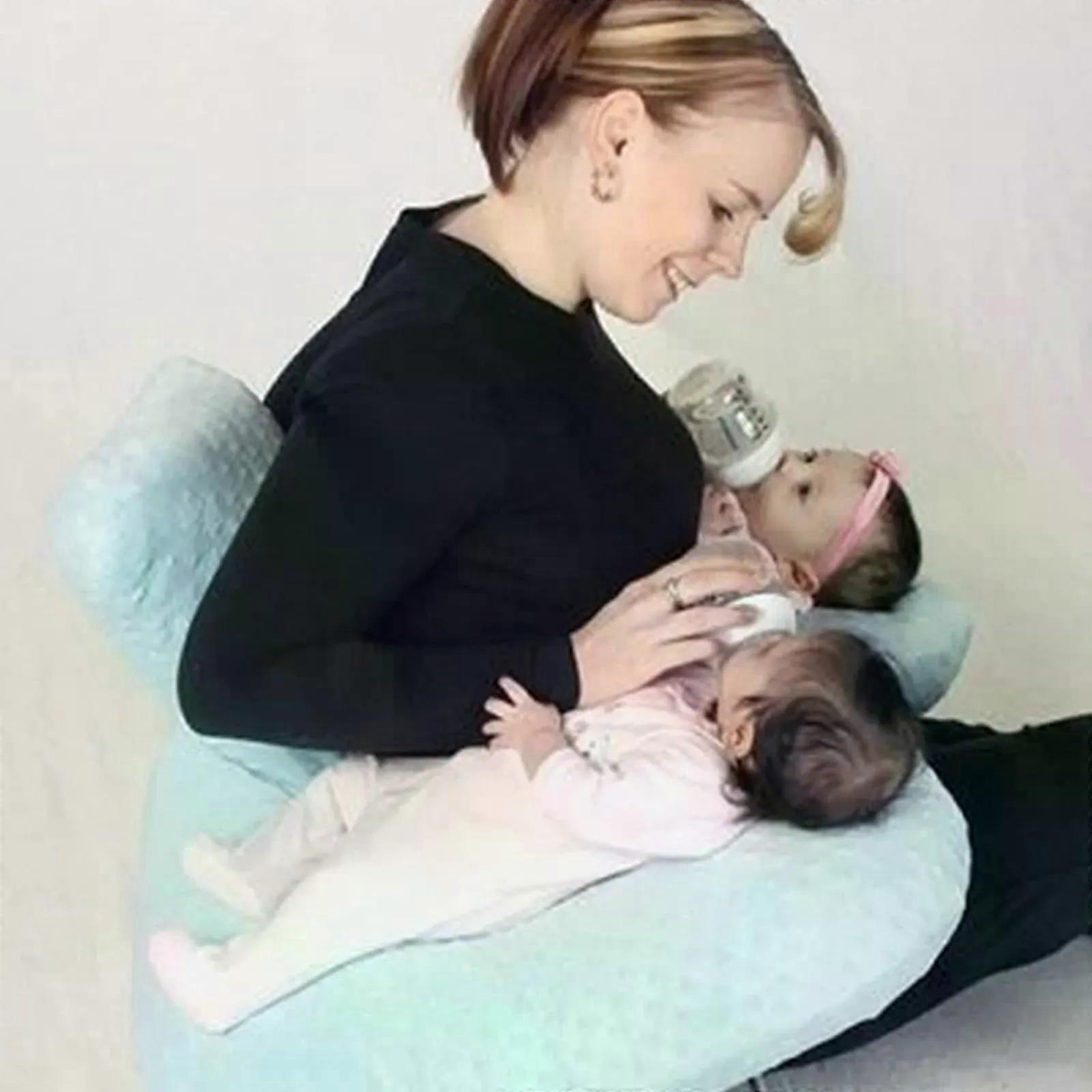 Baby Cushion Newborn Feeding Bed Multifunctional For Twins | Fruugo UK