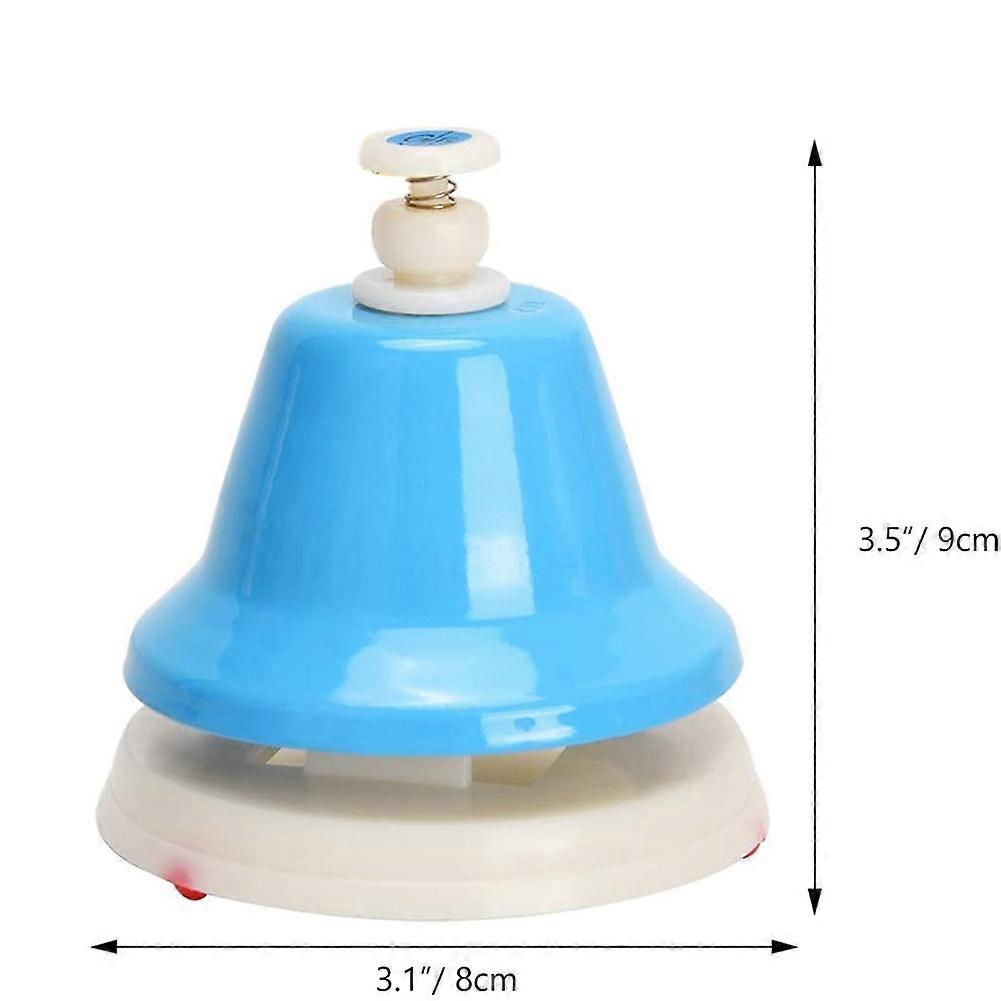 Desk Bells, 8 Notes Diatonic Metal Hand Bells, Rainbow Music Bells ...