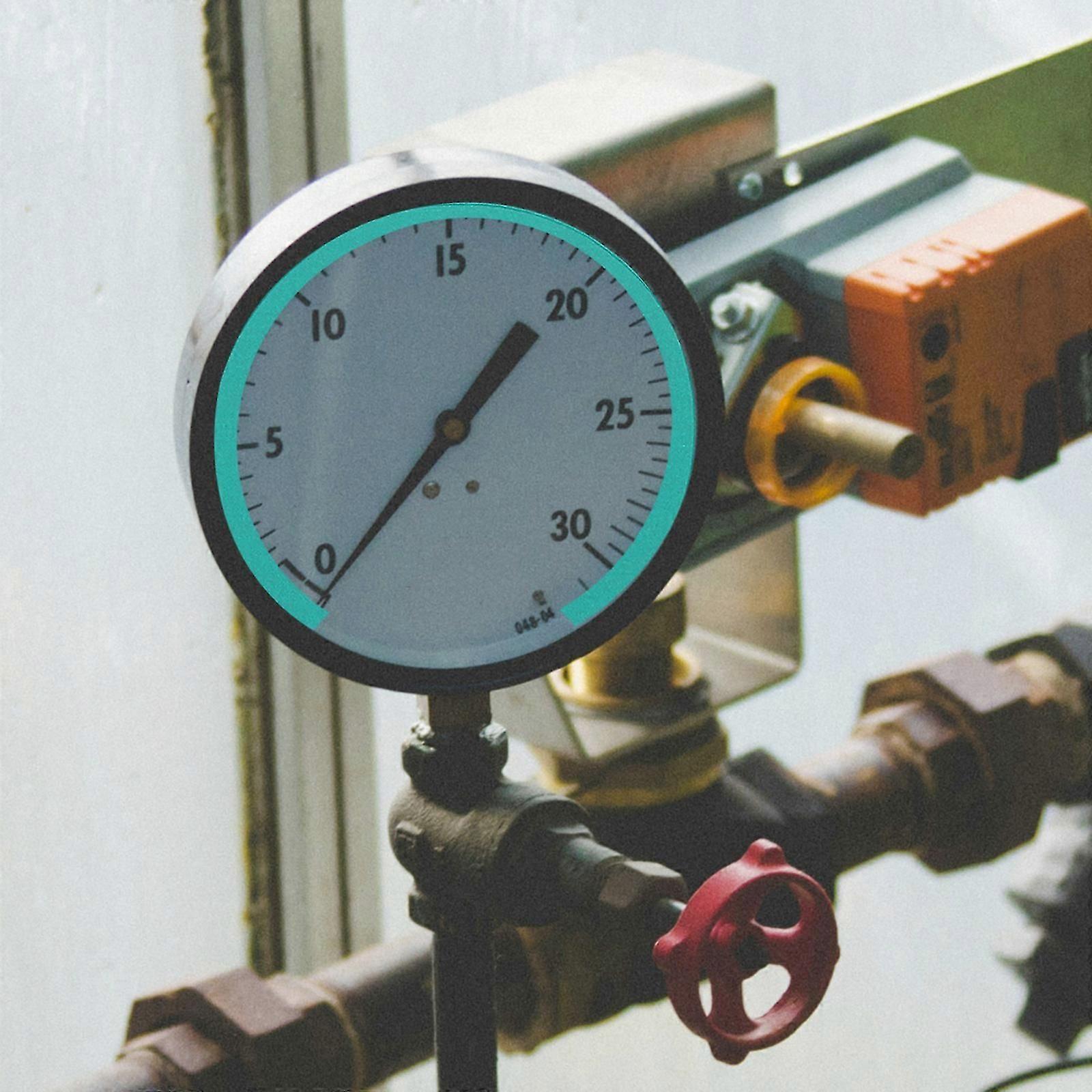5 Sheets Pressure Gauge Stickers Pressure Gauge Identification Labels ...