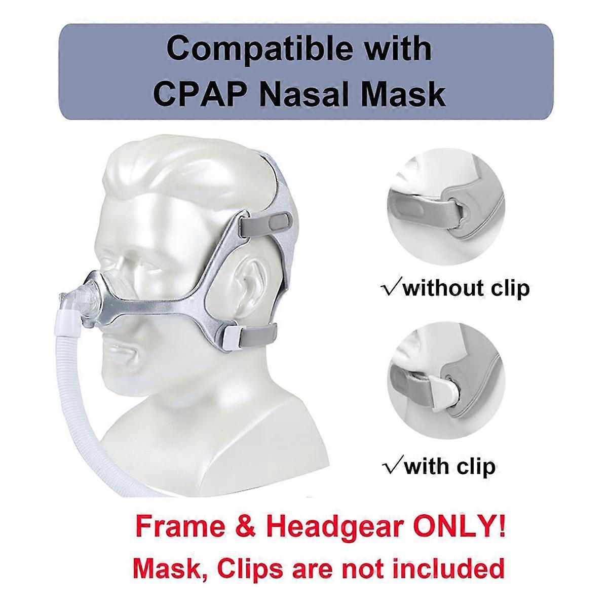 Headgear and Fabric Frame for Wisp Nasal Mask, Replacement Frame and ...