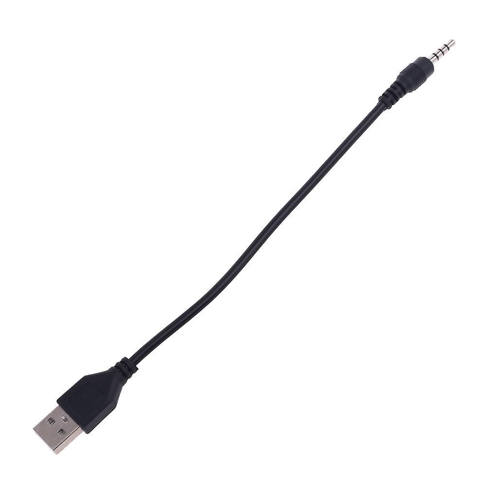 USB Male to 3.5mm Audio Stereo Headphone Jack Plug Cable For MP3 MP4 ...