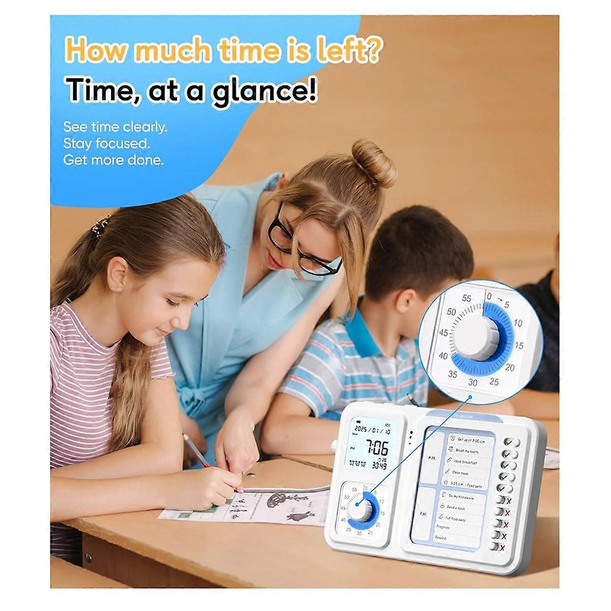 Visual Timer with Chore Chart for Kids Autism | Fruugo CA