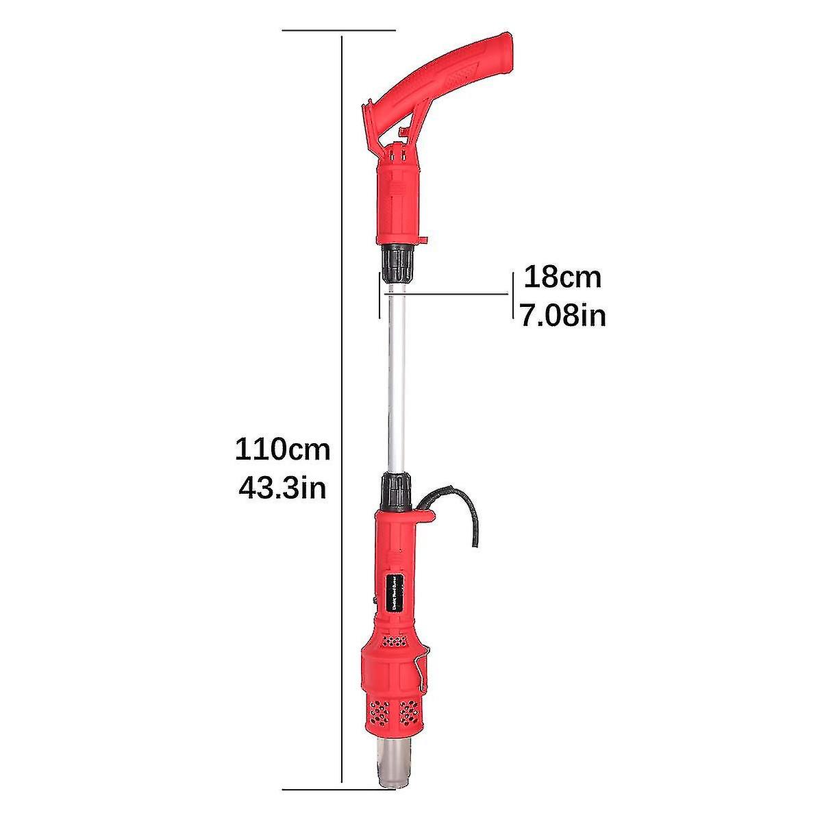 Electric Weed Killer, Weed Burner With Nozzle - Burn Weed Charcoal 2 In ...