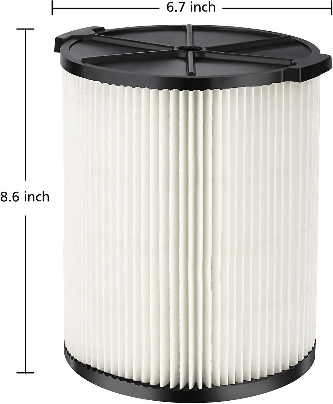 Ridgid Standard Wet/dry Vac Filter Vf4000 Compatible With Ridgid 72947 ...