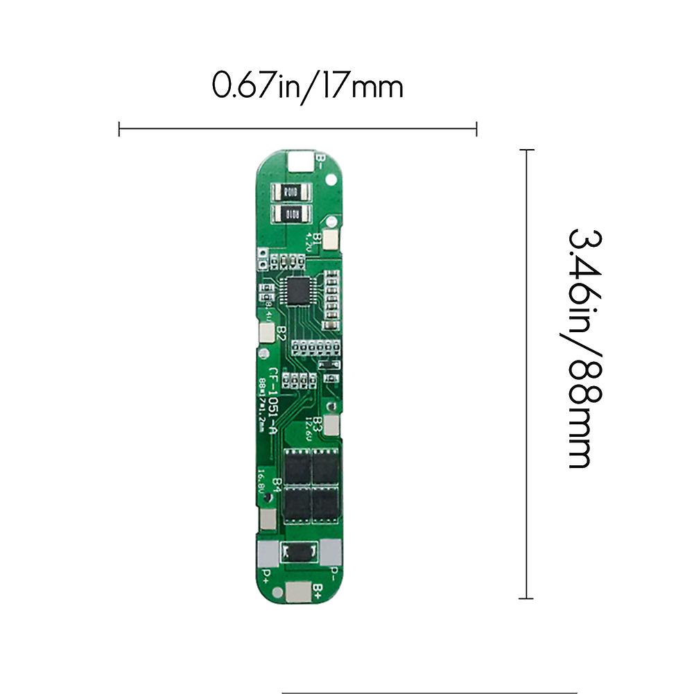 Bms 5s 18.5v 12a 18650 - Lithium Protection Board Battery Charge Board ...