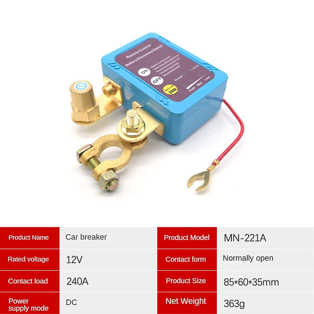 Car Battery Remote Power Off Switch, Car Main Power Switch, Anti ...