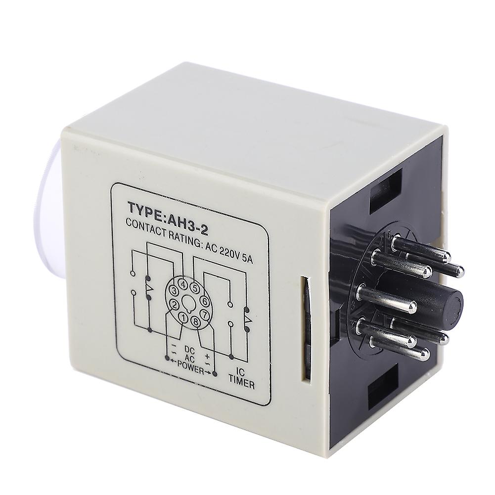 AH3-2 Time Relay Mini Delay Controller Timer AC 220V for Automatic ...