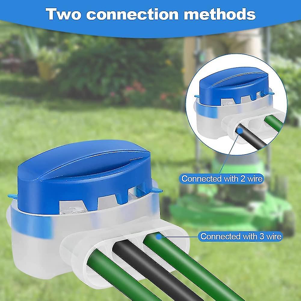 26pcs Resin Filled Cable Connectors, Robot Lawn Mower Cable Connectors ...