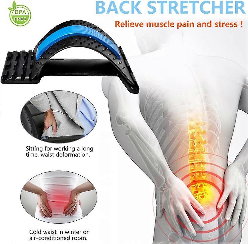 Back Stretcher, Multi-Level Back Stretching Device, Immediate Relief ...