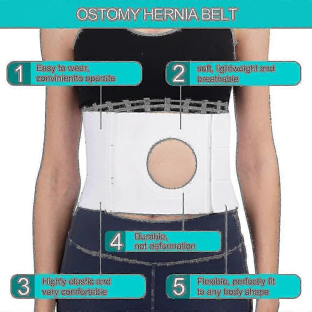 Hernia Belt, Stoma Support Ostomy Hernia Belt For Colostomy Bag ...