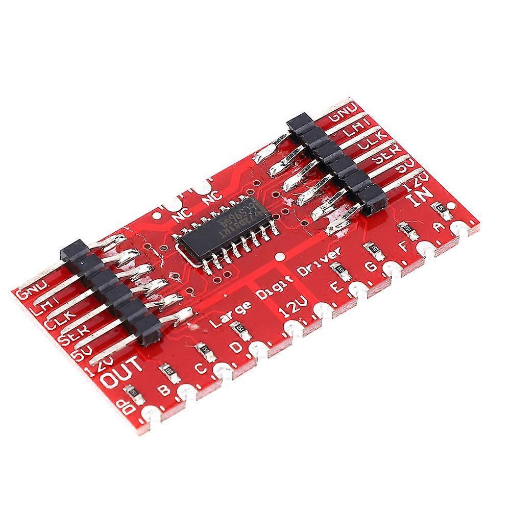 TPIC6C596 8-Bit Shift Register Module Large Digit Driver with 7-Segment LED Display | Fruugo UK