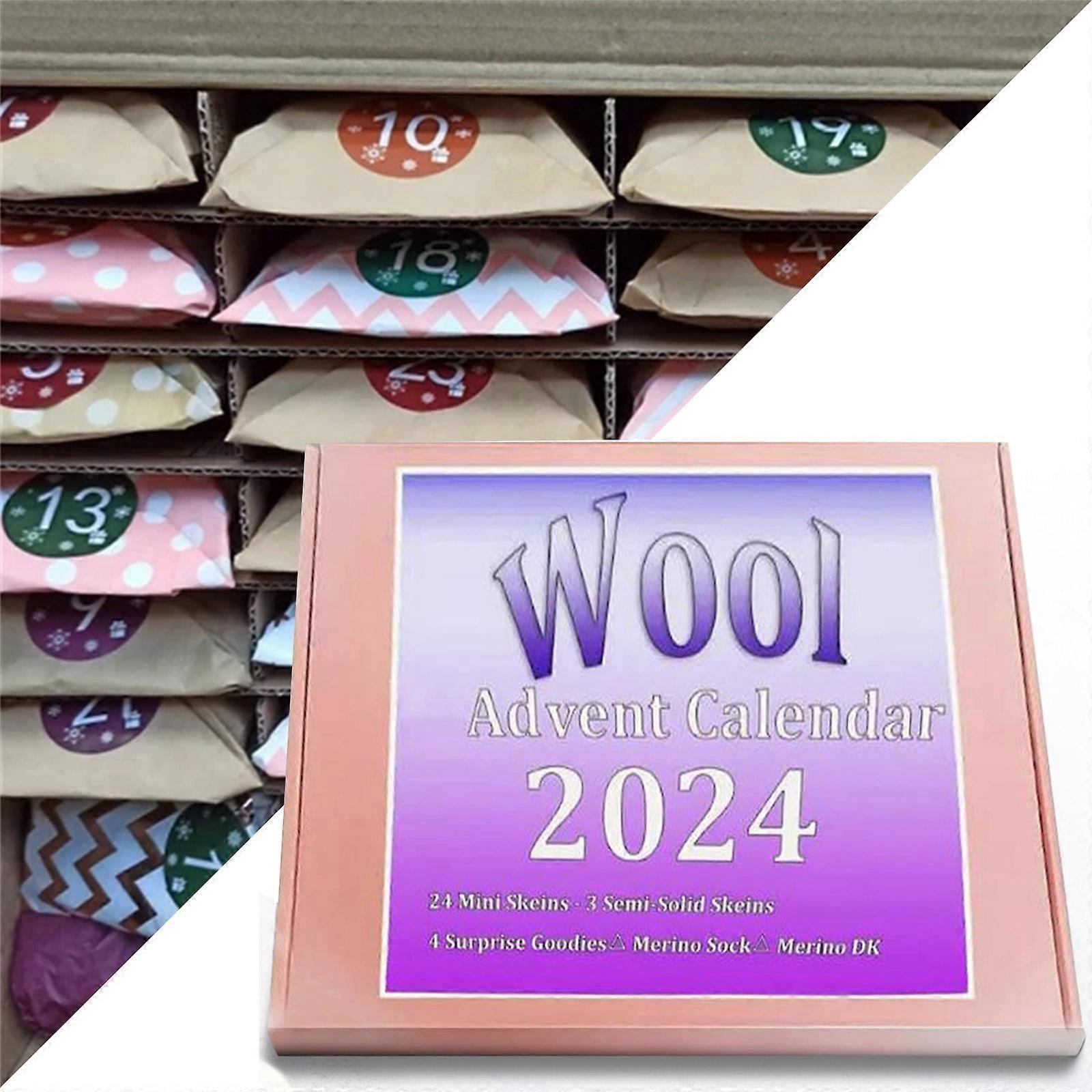 Beauty Advent Calendar 2024 Wool Advent Calendar 2024 Yule Yarn Advent ...