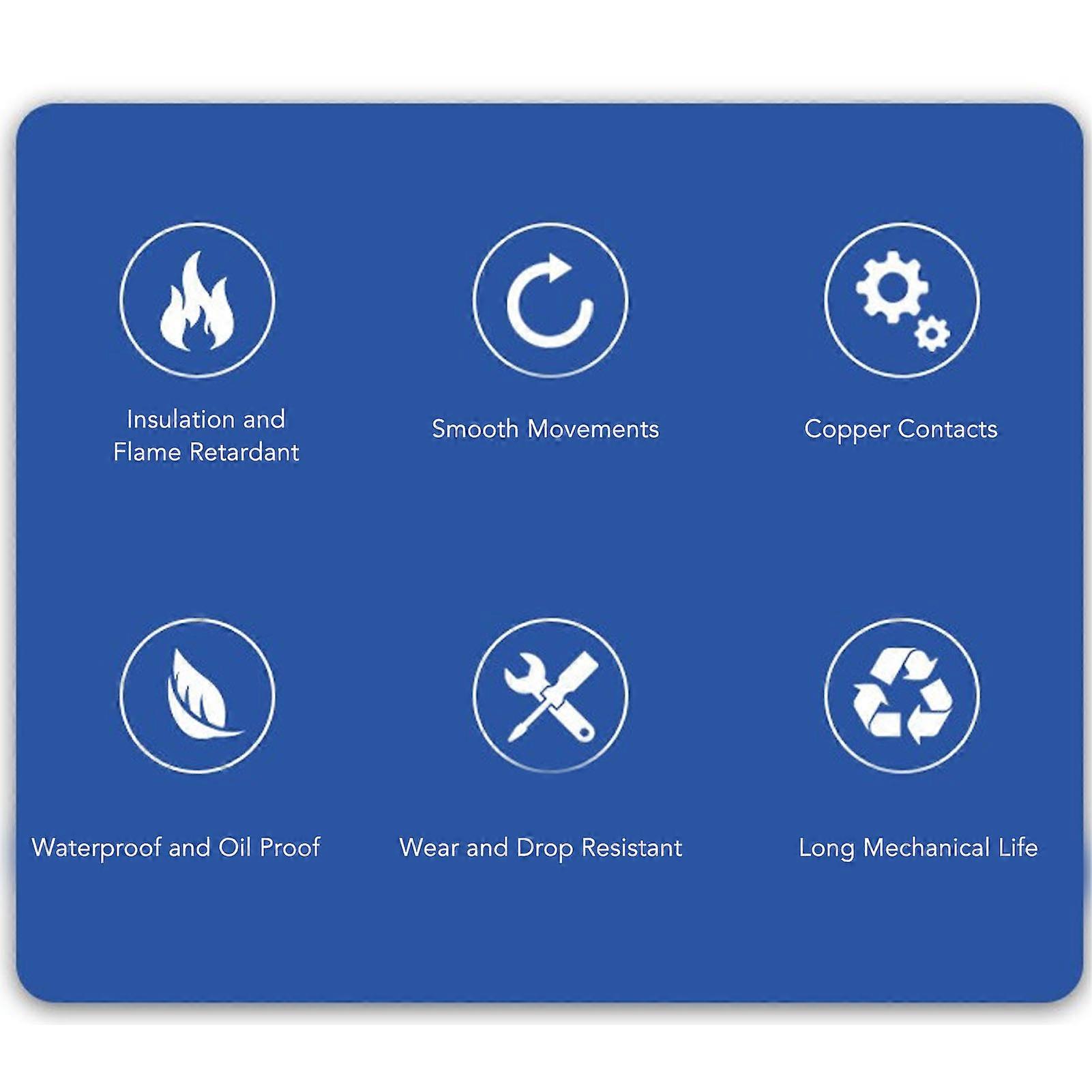 2PCS Micro Limit Switches Copper Conductor Silver Contact Hinge Roller ...