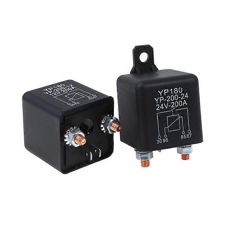 High Current 4 Pin Car Relay 12V 24V 200A 120A 100A Car Truck Motor ...