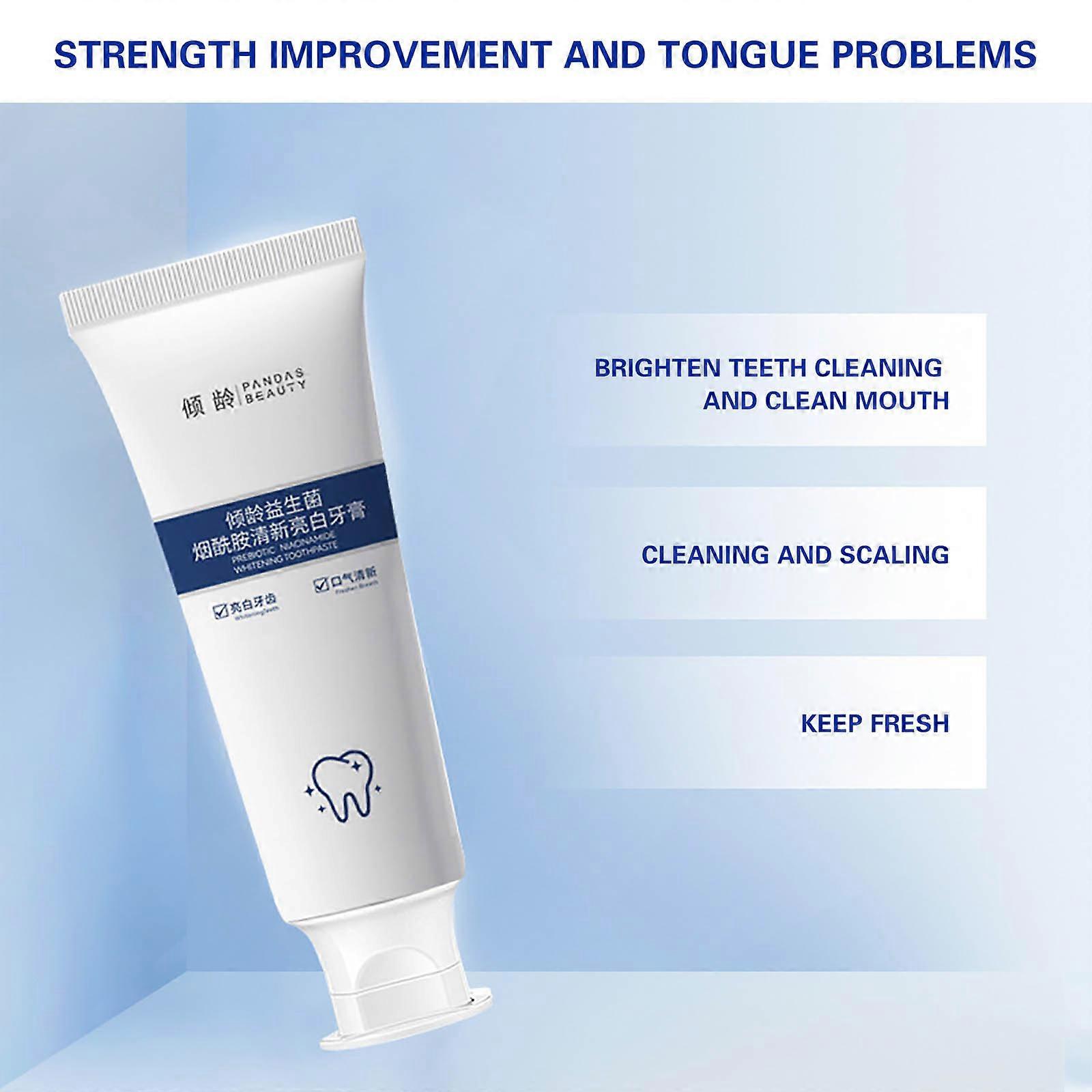 Probiotic Whitening Toothpaste, Gingival Protection, Yellowing And ...