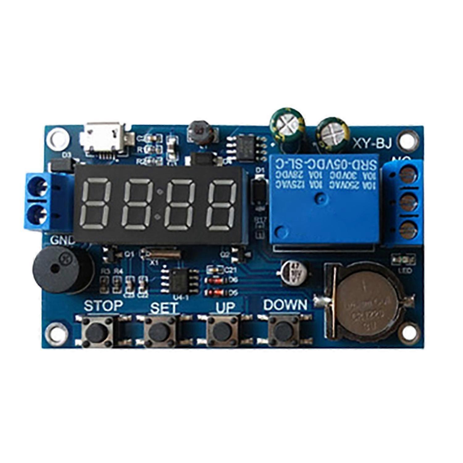 DC 5V Real-Time Moment Delay Timer Relay Module Control Switch Timing ...