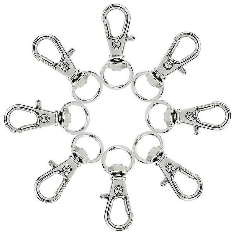 50 Pcs Swivel Clasps Lanyard Snap Hook,metal Swivel Lanyard Snap Hook ...