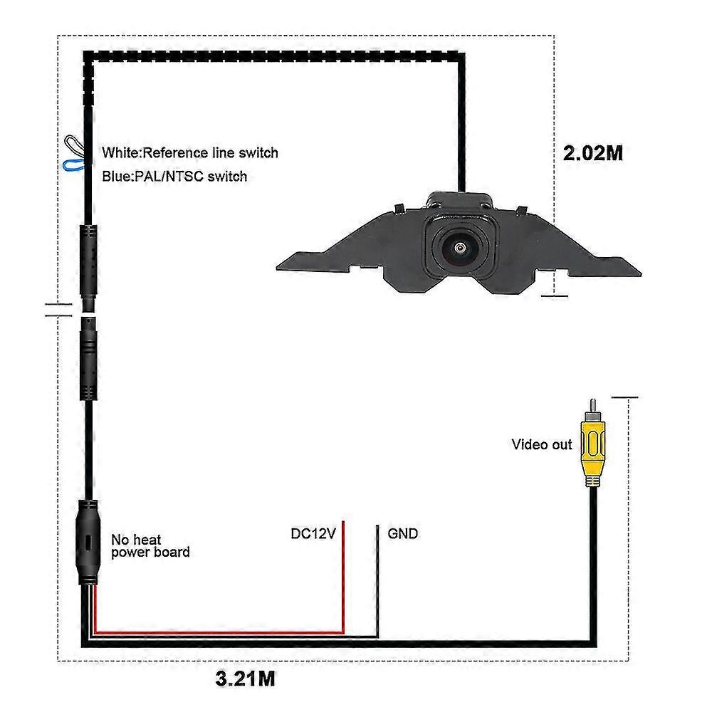 Car Special Front Camera Parking Camera Security Camera Front View ...