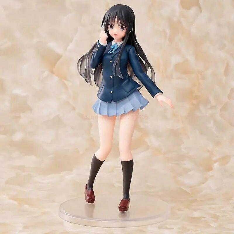 18cm Anime Taito K-on Akiyama Mio Figure Pvc Hirasawa Yui Action ...