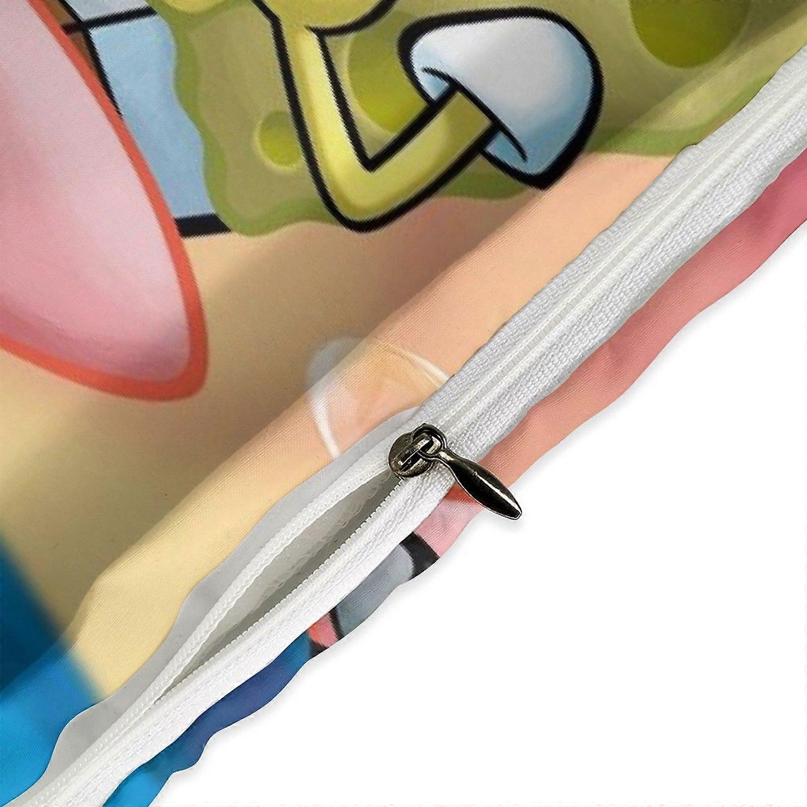 a2882 Bed Sheets SpongeBob SquarePants Bedding Set Duvet Cover Set ing ...