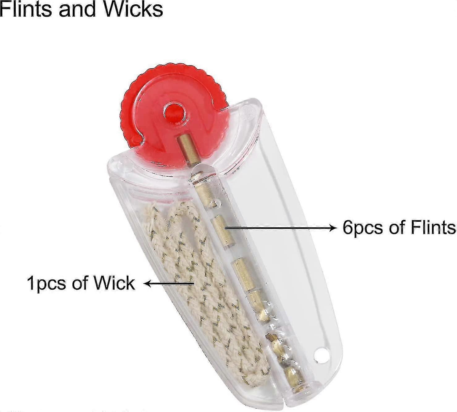 3 Pack Lighter Wick Flint And Cotton Material, Kerosene Petrol Lighter ...