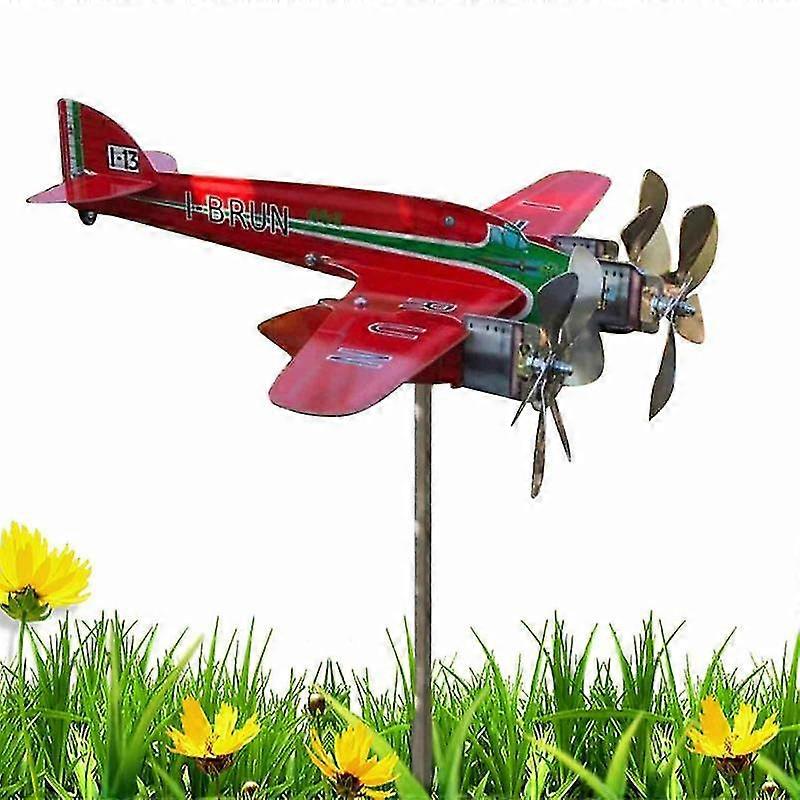 Piper Airplane Weathervane, Airplane Wind Spinner, Metal Weathervane ...
