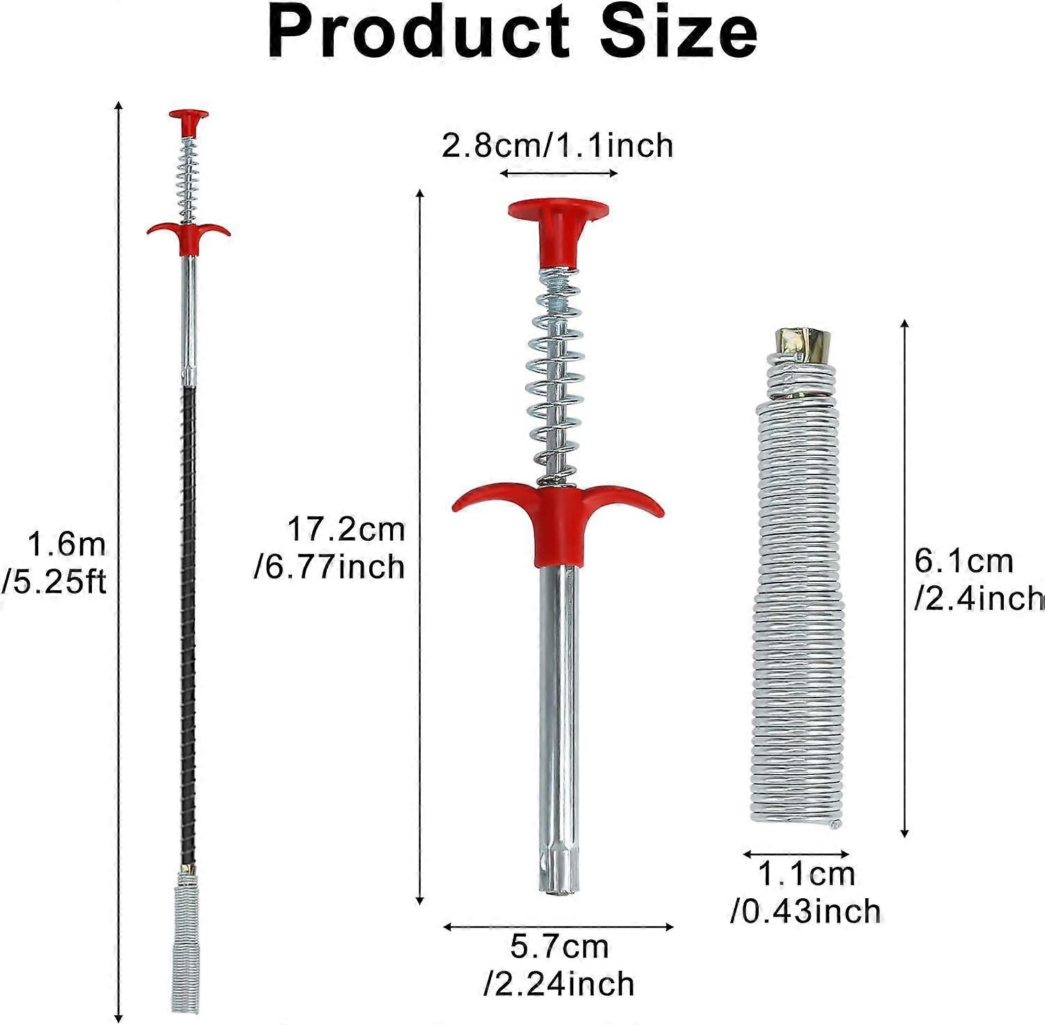 Flexible Grab Tool Sink Cleaner, Toilet Shower Outdoor Drain Cleaner ...