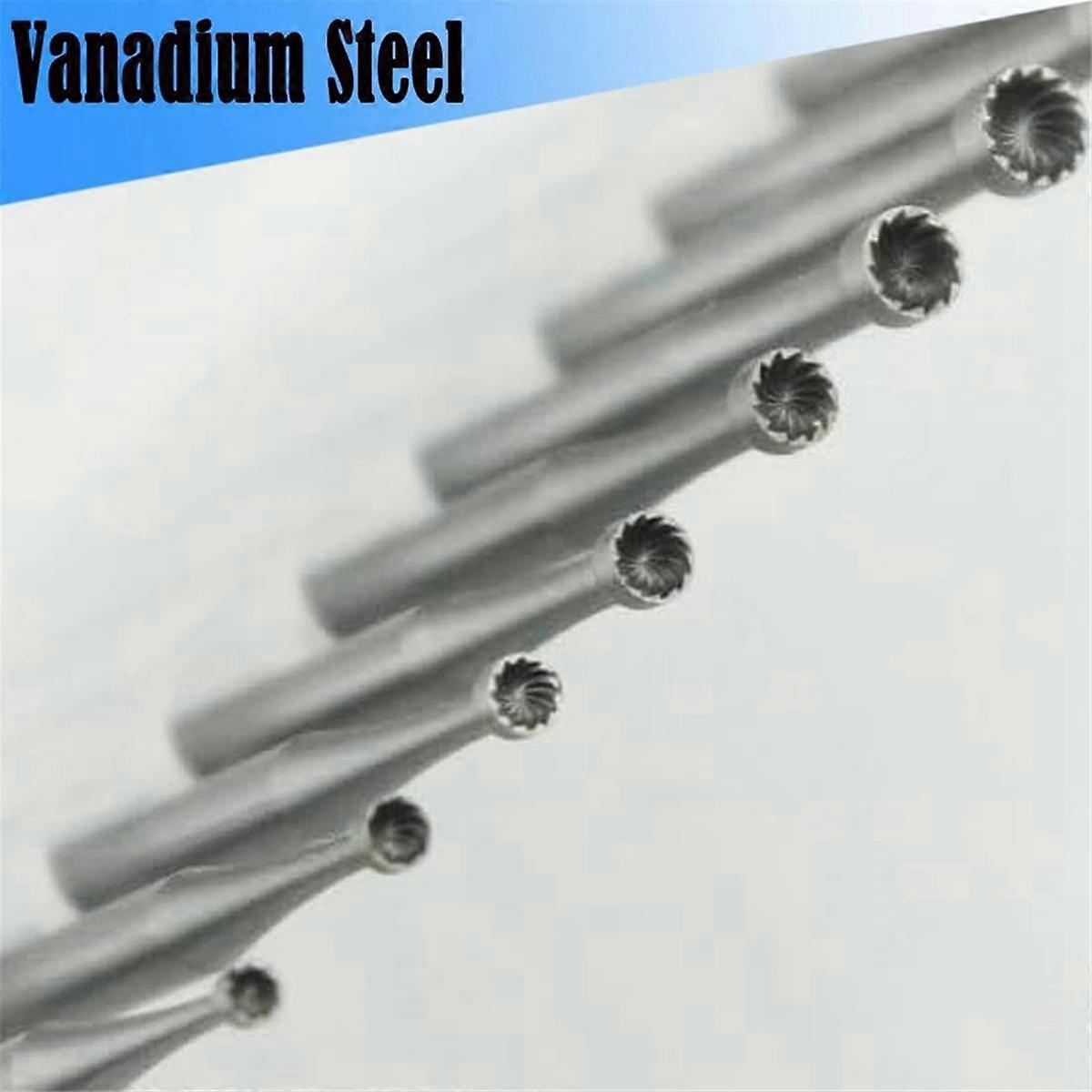 6 Pcs Round Cup Burr - 3/32Inch Shank Jewelry Making Burs Wire Rounder ...