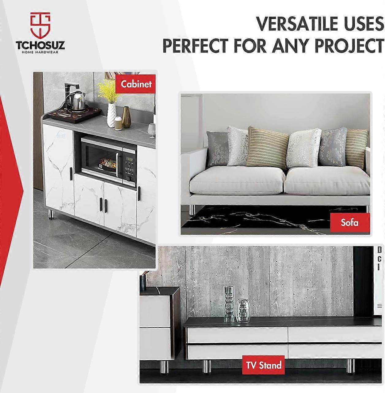 Adjustable Cabinet Legs 4 inch / 10cm Adjustable Metal Furniture Legs ...